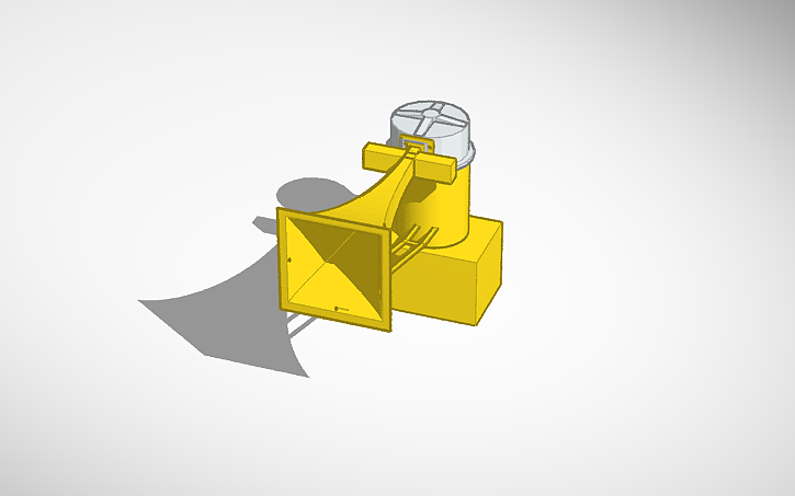 3D design Copy of Different FS Thunderbolt horns - Tinkercad