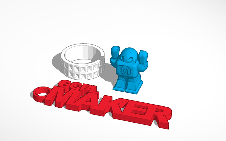 3D design TinkerCad Example Projects In-Branch - Tinkercad