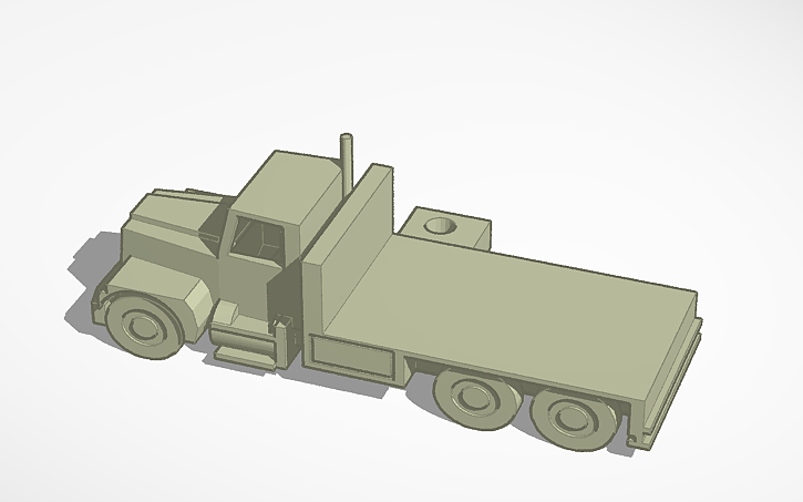 3D design truck - Tinkercad