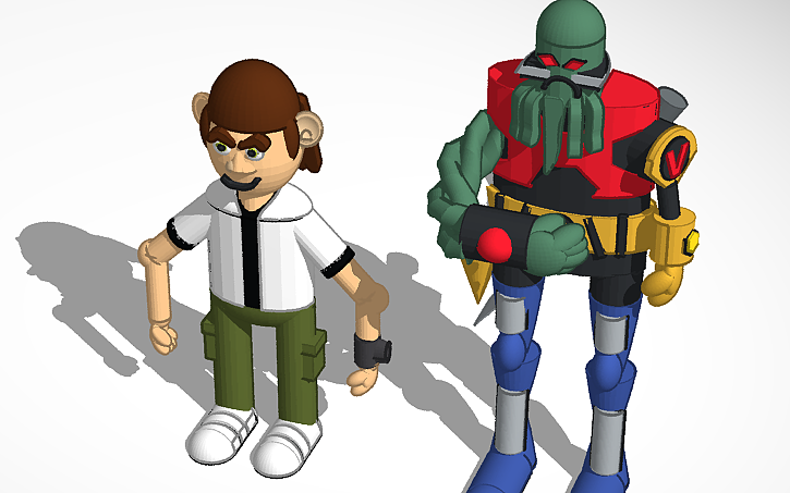 3D design Ben 10 - Tinkercad