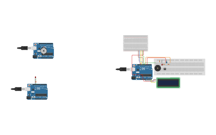 Circuit design ARDUINO - Tinkercad