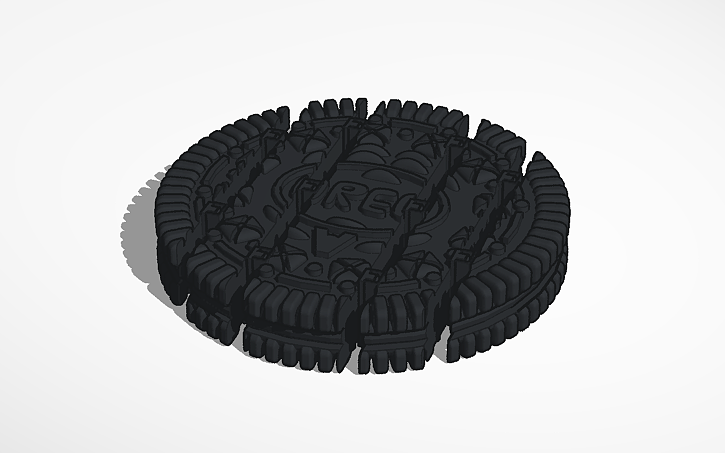 3D design Oreo - Tinkercad