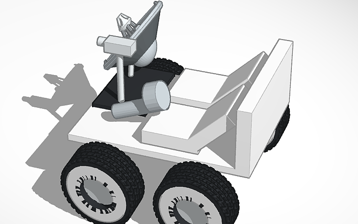 3D design 3D model of Rover. - Tinkercad