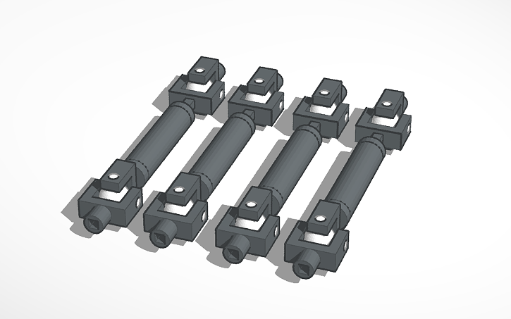 3D design Drive Shafts - Tinkercad