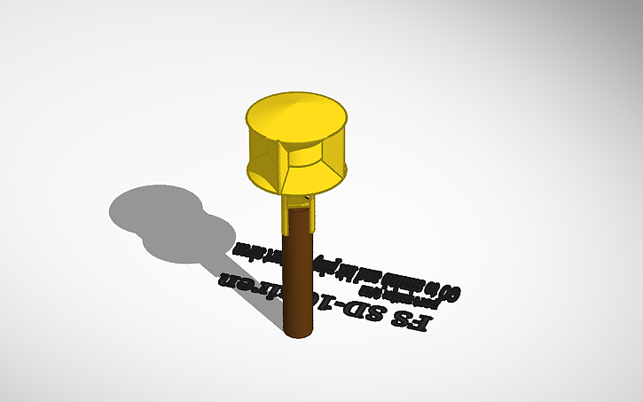3D design Working FS SD-10 siren (9/12) - Tinkercad