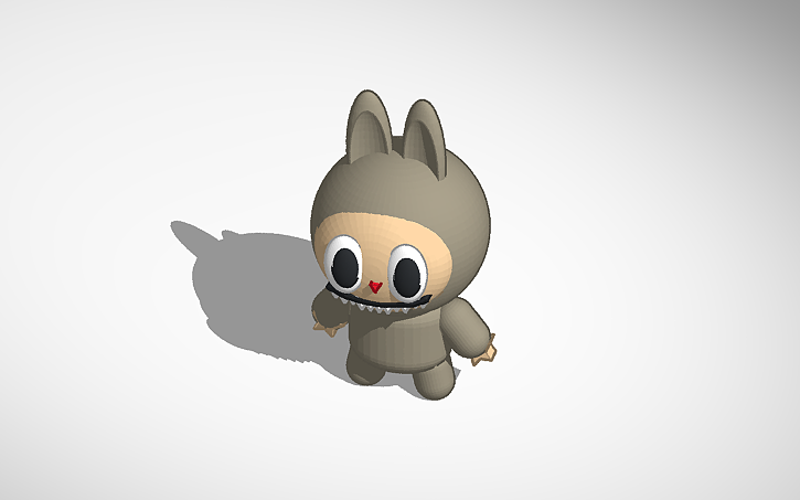 3D design Copy of labubu labubu labu labu - Tinkercad
