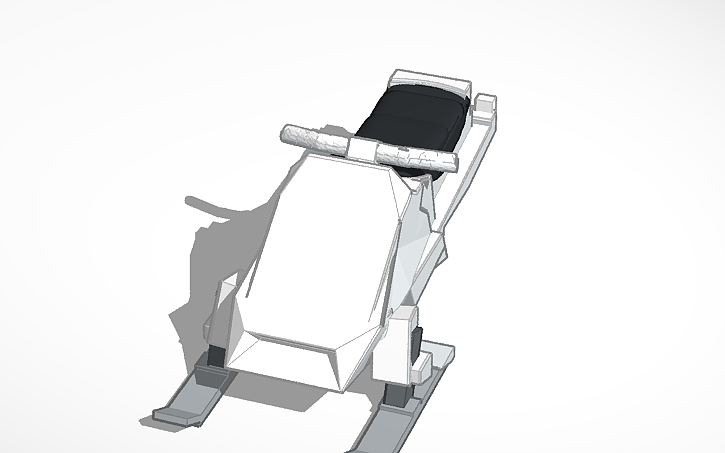 3D design [WiP] SnowMobile ''Ski,Doo'' - Tinkercad