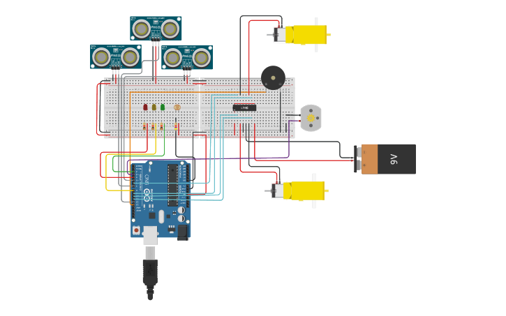Circuit design PROJ 2 - Tinkercad