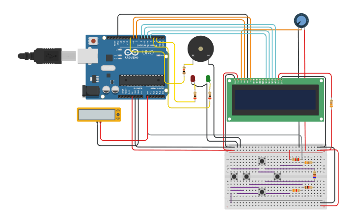 Circuit design QUIZ - Tinkercad