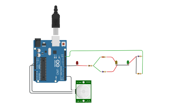 Circuit design MUHAMMAD ZAKI MAULANI XII MIPA 9 / 19 - Tinkercad