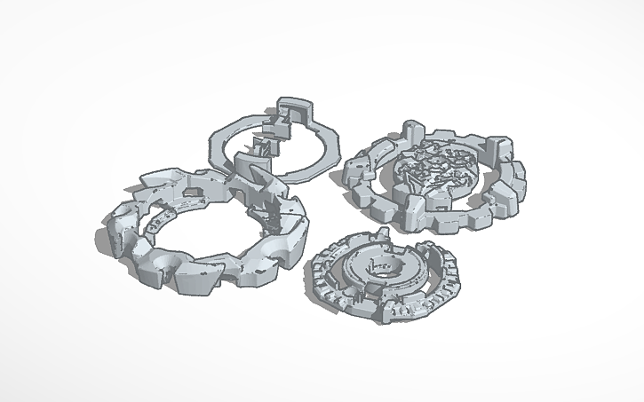 3D design Copy of Twisted Chronos - Tinkercad