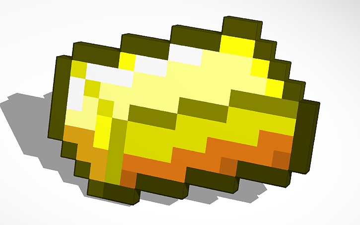 3D design gold - Tinkercad