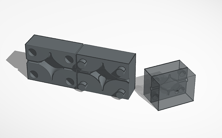 3D design Top mold - Tinkercad