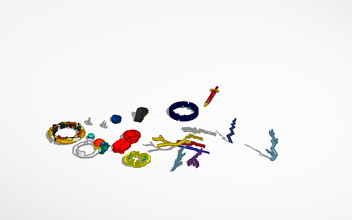 3D design dylan parson flash db/bu beyblade - Tinkercad