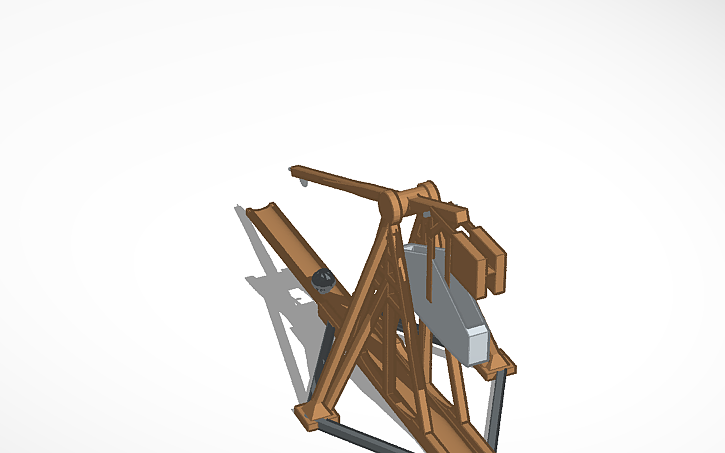 3D design Trebuchet 6556 - Tinkercad