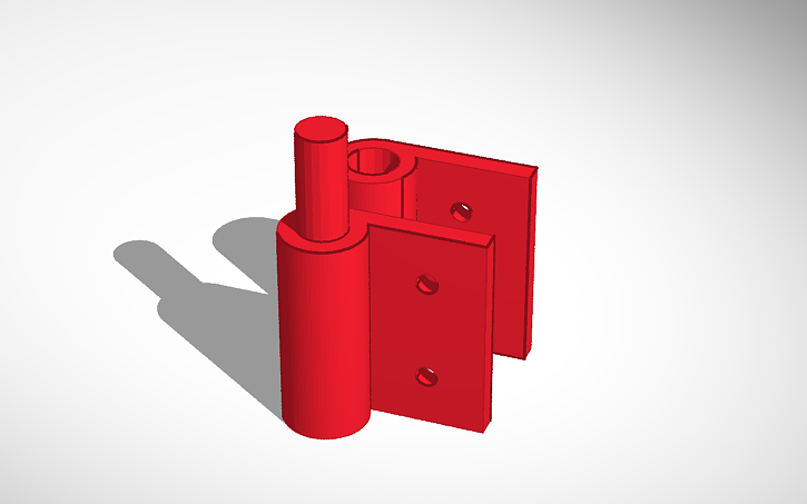 3D design Hinge - Tinkercad