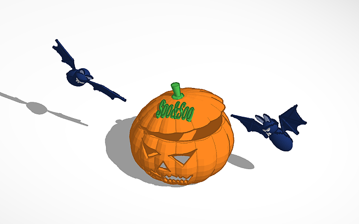3D design Halloween - Tinkercad