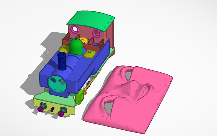 3D design Gauge 1 Fearless Freddy (BoCo Face for Scale) - Tinkercad
