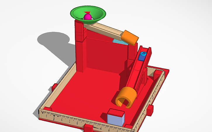 3D design Copy of Rube Goldberg Challenge - Tinkercad