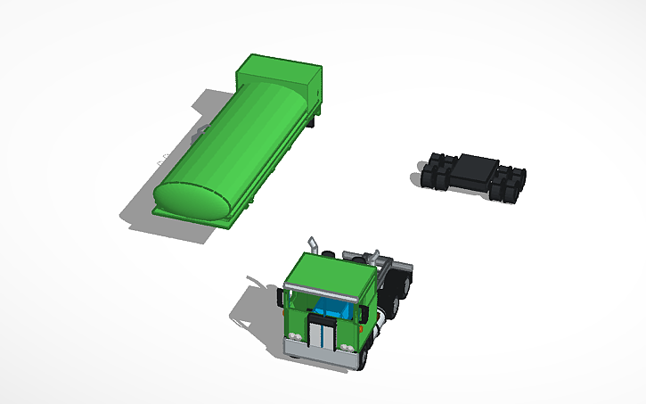 3D design Maximum overdrive tanker - Tinkercad