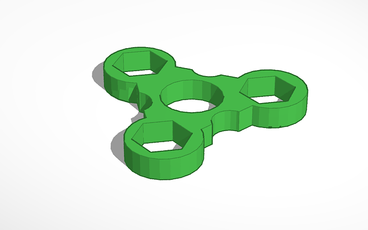 3D design Fidget spinner - Tinkercad