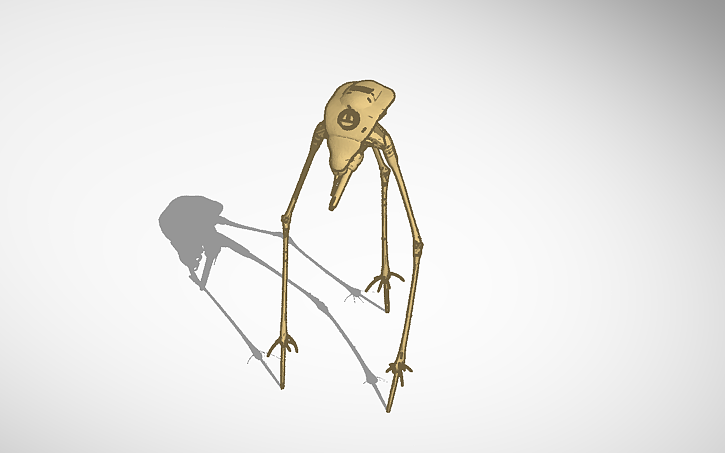 3D design Combine Strider (HL2) - Tinkercad
