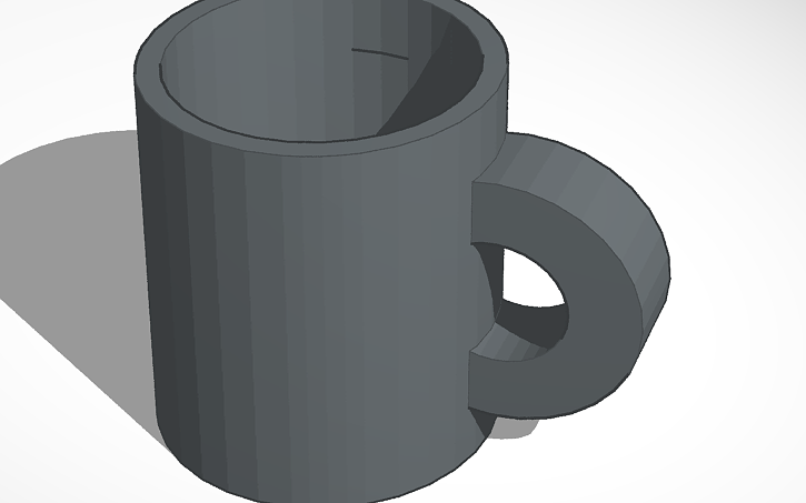 3D design Mug - Tinkercad