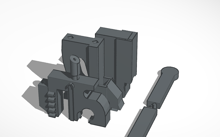 3D design Real size FN Herstal P90 - Tinkercad