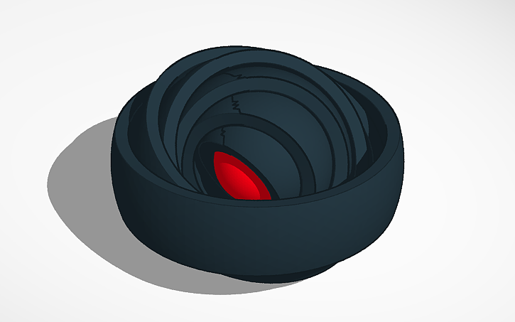 3D design Gyroscopic fidget rings - Tinkercad