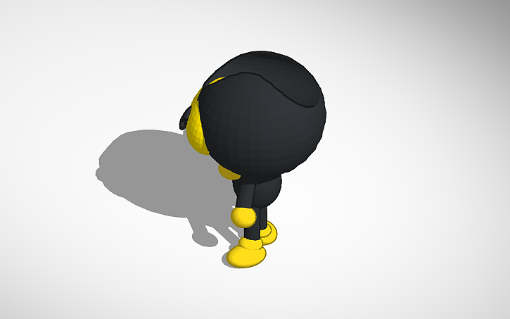 3D design BENDY!!! - Tinkercad