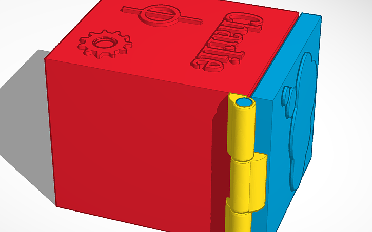 3D design Charlie Hinge Box - Tinkercad