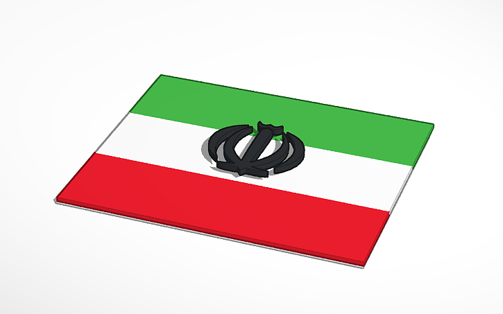 3D design iran - Tinkercad