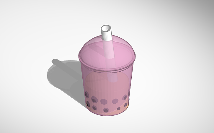 3D design Boba - Tinkercad