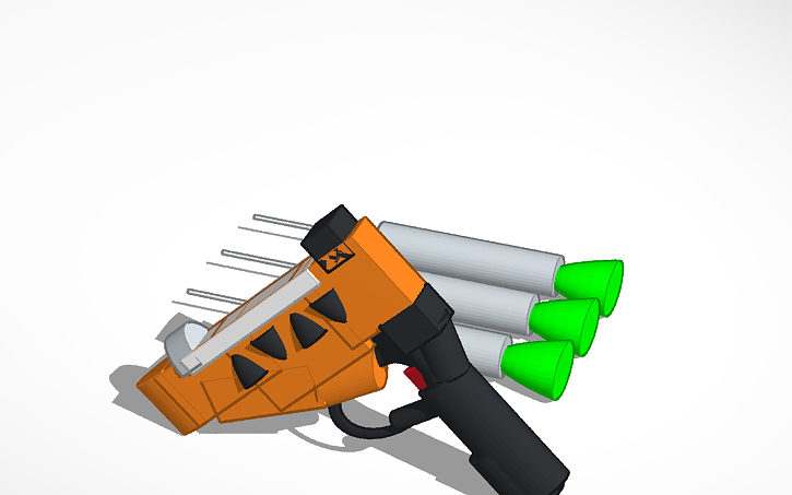 3D design zootopia judy hopps tranq gun - Tinkercad