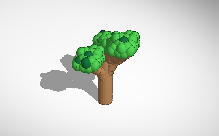 3D design tree - Tinkercad