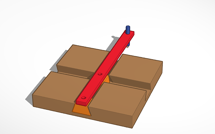 3D design Trammel of Archimedes - Tinkercad