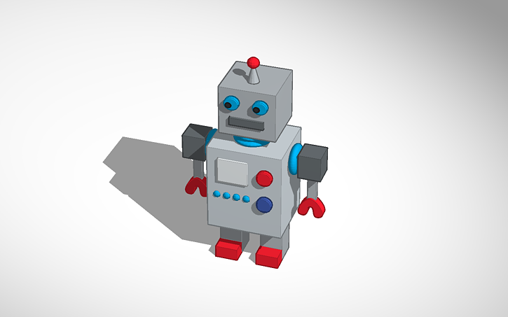 3D design Robot - Tinkercad