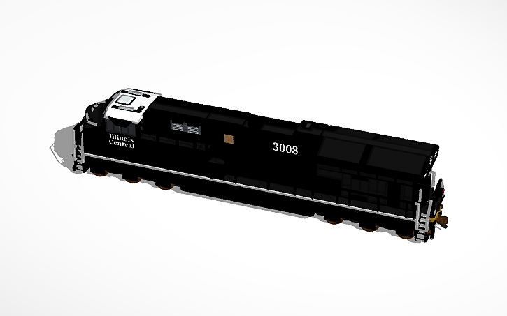 3D design Canadian National - Tinkercad