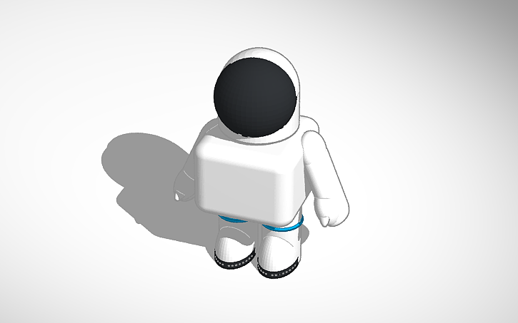 3D design Astronaut - Tinkercad