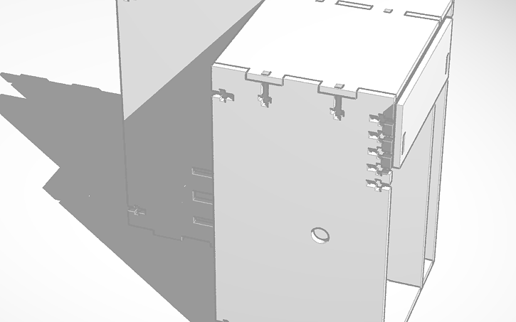 3D design case_assembly - Tinkercad