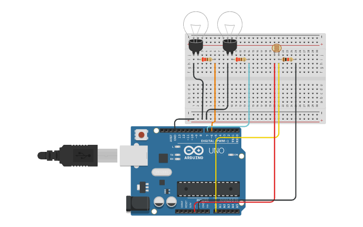 Circuit design Seleksi Nevtik 3.2 - Tinkercad