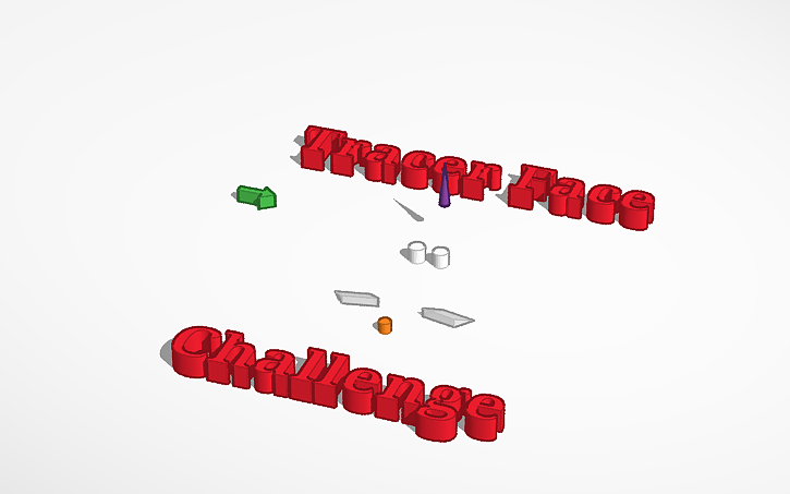 3D design Sim Lab Tracer Fun Face - Tinkercad