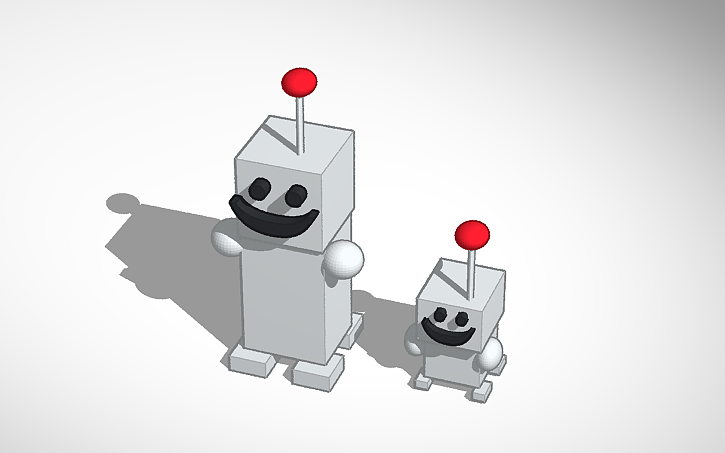 3D design robot - Tinkercad