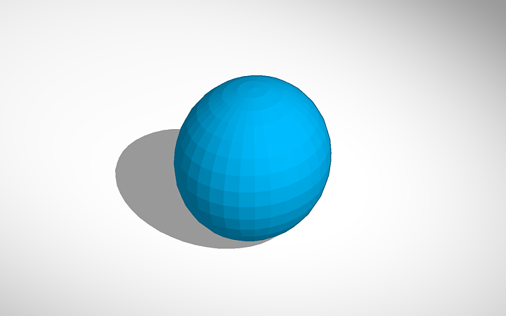 3D design Christo Ball - Tinkercad
