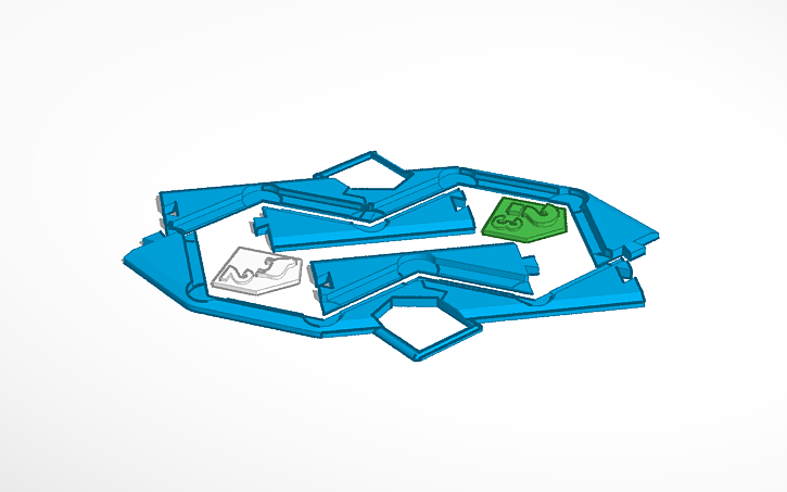 3D design Catan 5-6 Player Port Extension - Tinkercad