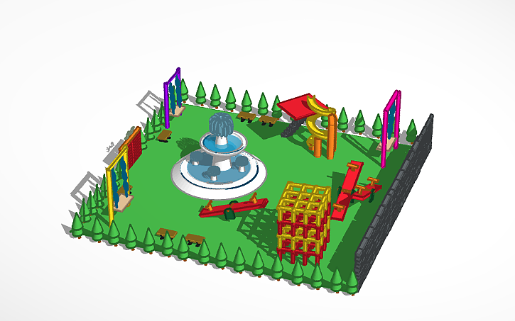 3D design Park 🏞️ - Tinkercad