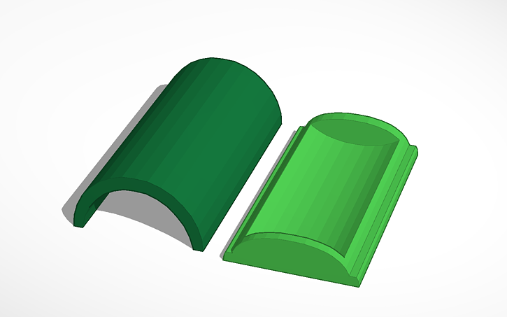 3D design Personalized Butter Dish - Tinkercad