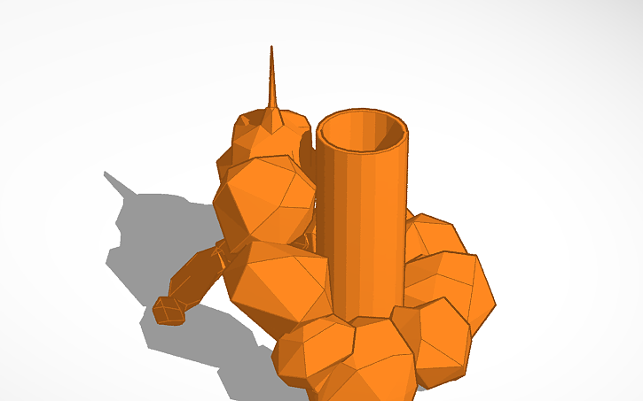 3D design onix vape pen holder - Tinkercad