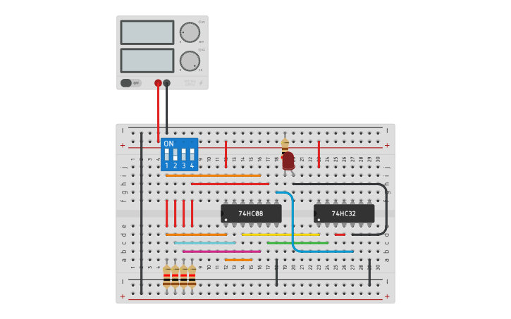 Circuit design Practical Assignment - Tinkercad
