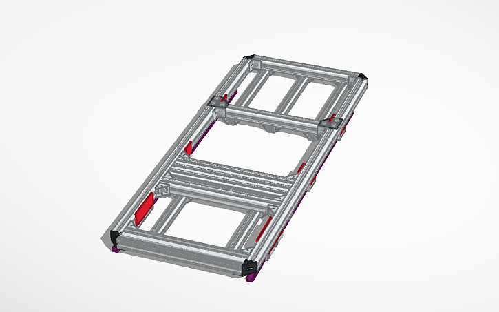 3D design Surge Slider Platform for Motion Sim Rig - Tinkercad